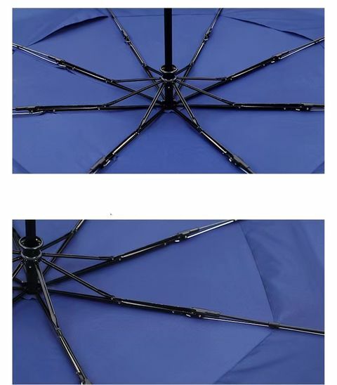27 inch 8 Ribs AOAC 3 fold Compact Vented umbrellas – Targood Umbrella