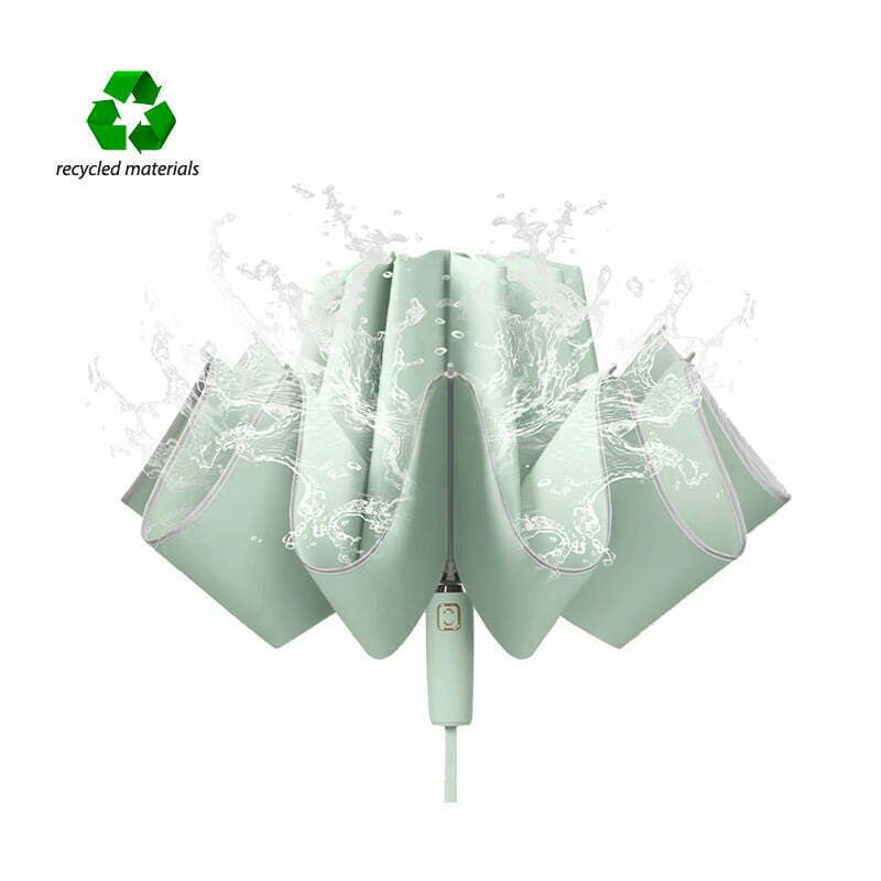 23 inch 8 Ribs AOAC Inverted 3 fold Compact umbrellas – Targood Umbrella